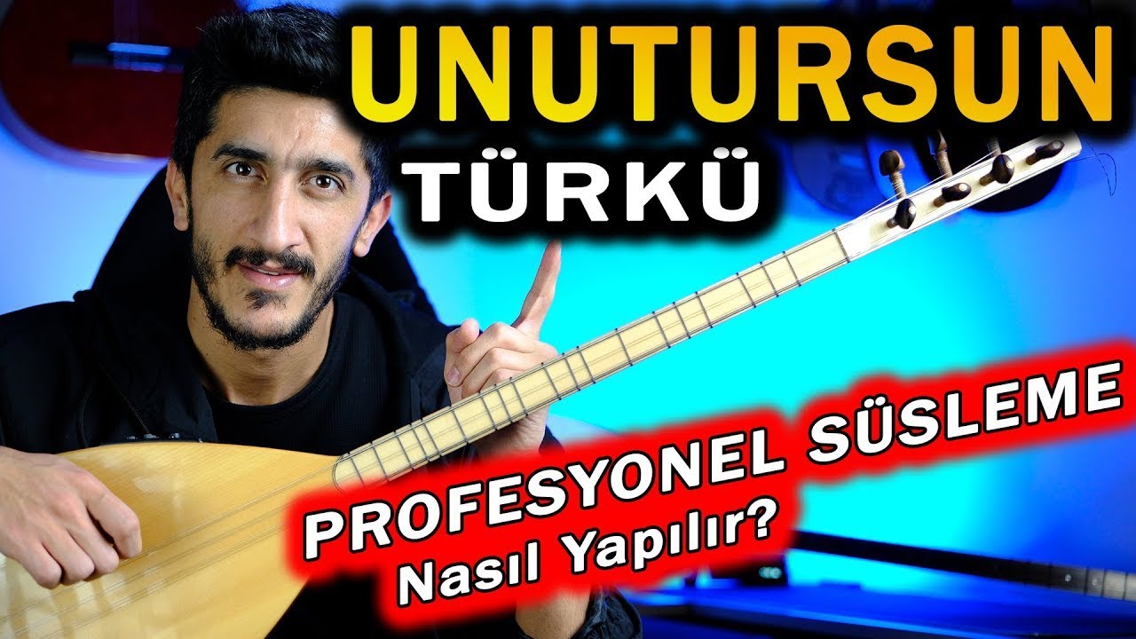 UNUTURSUN SOLFEJ SAZ NOTALAR | TÜRKÜ Unutursun Kısa Sap Bağlama Dersi ...
