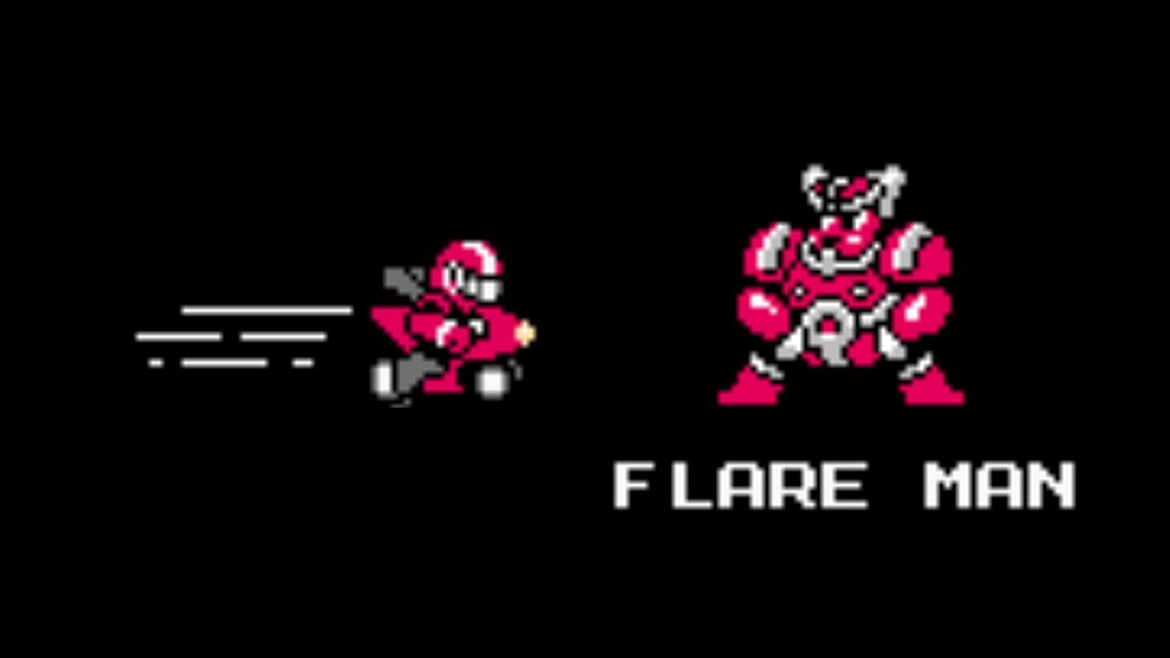 Megaman Rock Force: Flare Man to the best of my abilities - YouTube