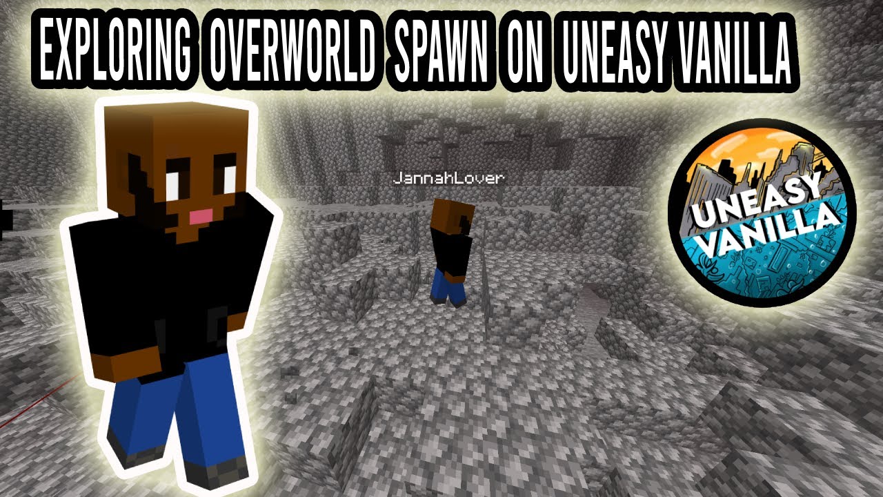 Exploring OverWorld Spawn On Uneasy Vanilla - YouTube