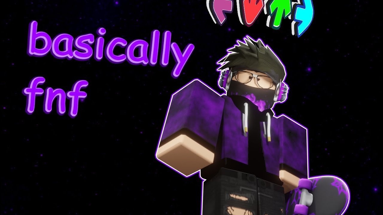 Playing Friday Night Funkin in ROBLOX?? ( Roblox Gameplay ) ( Basically ...