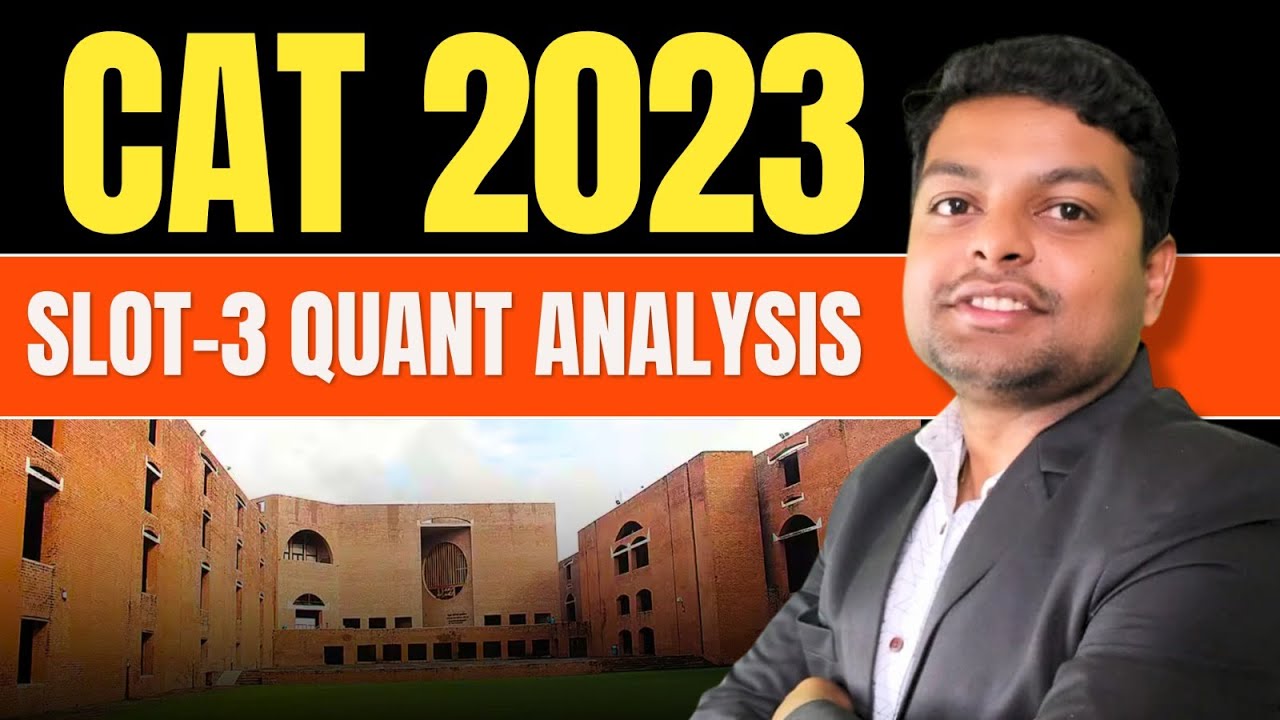CAT 2023 Slot 3| Important Questions with Solutions| Quants - YouTube