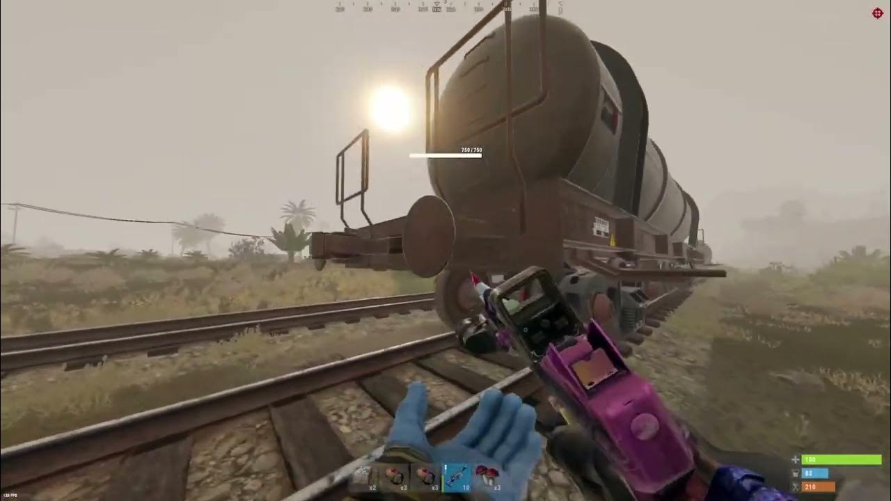 Rust Solo Trausi Launch Site PVP Part 2 - YouTube