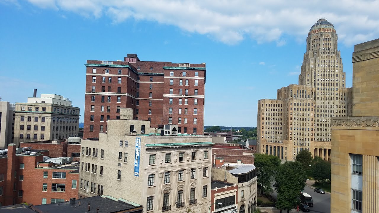 Downtown Buffalo 4K | New York | Sight Seeing Tour 2019 - YouTube