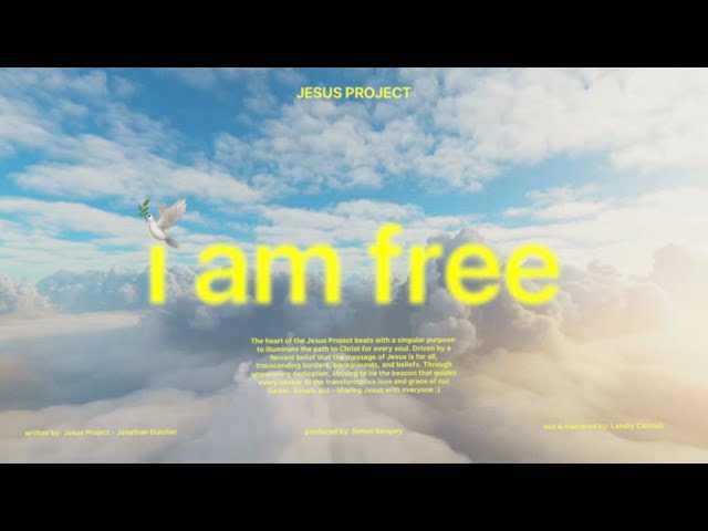 I Am Free Jesus I Am The Light Of The World John 8:12 Free Printable