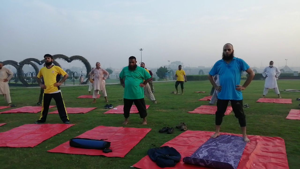 TWC minar e Pakistan Yoga 8 August 2019 - YouTube