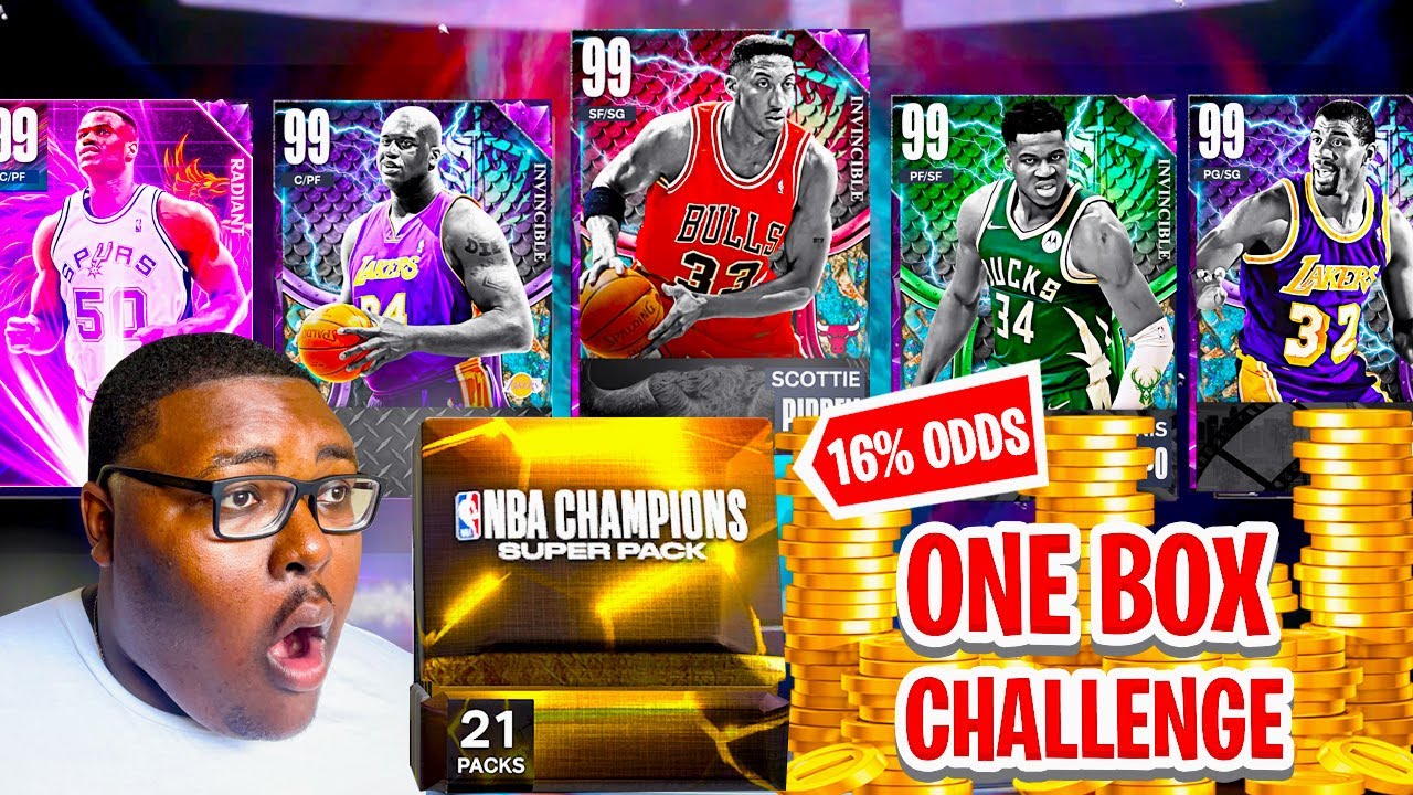 I DID A ONE SUPER PACKS BOX CHALLENGE WITH 16% DARK MATTER ODDS! - YouTube