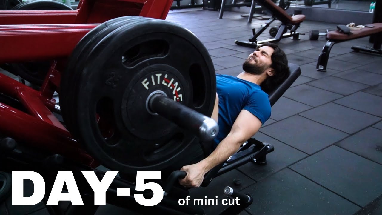 Day 5 of Mini cut - YouTube