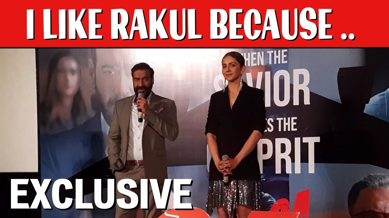 Ajay Devgn likes Rakul Preet Singh? | Ajay Devgan | Runway 34 ...