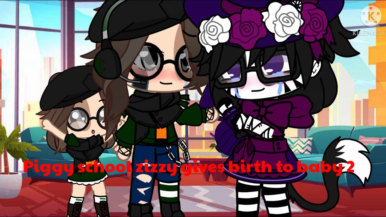 Piggy school season 3 episode 3 zizzy gives birth to baby 2 - YouTube