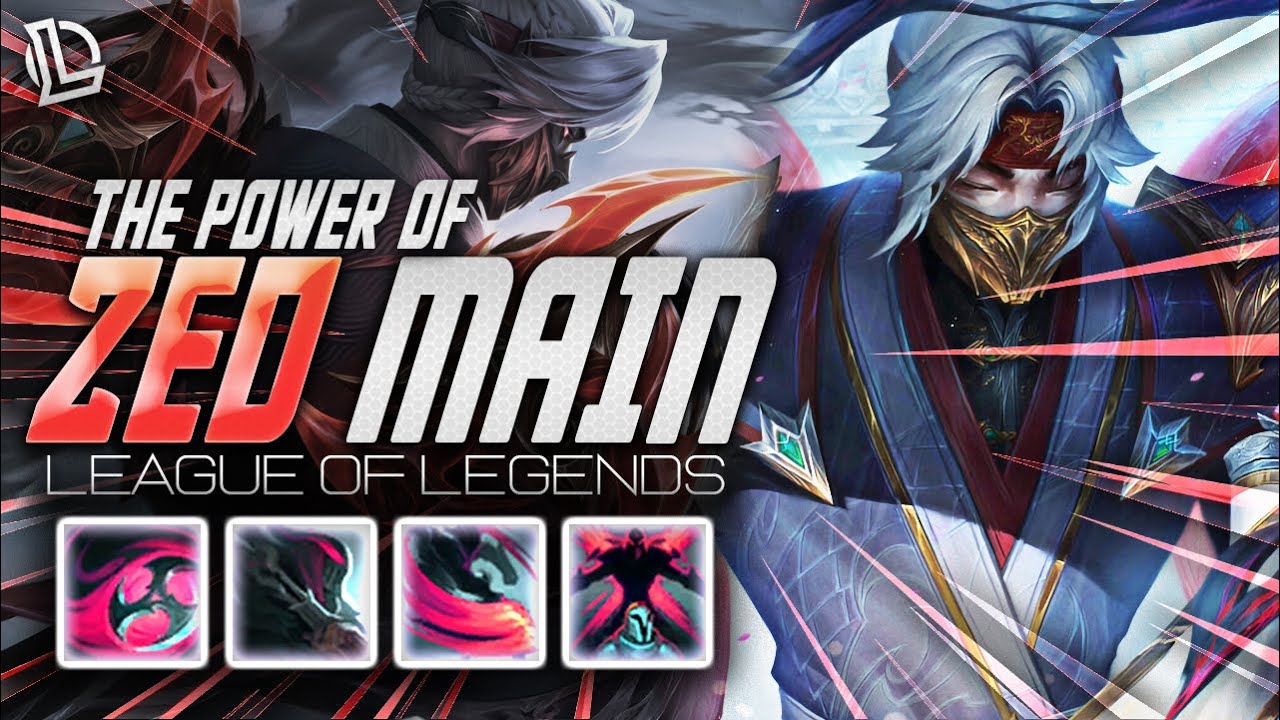 ZED MONTAGE - THE POWER OF ZED MAIN | Ez LoL Plays #788 [60 FPS] - YouTube