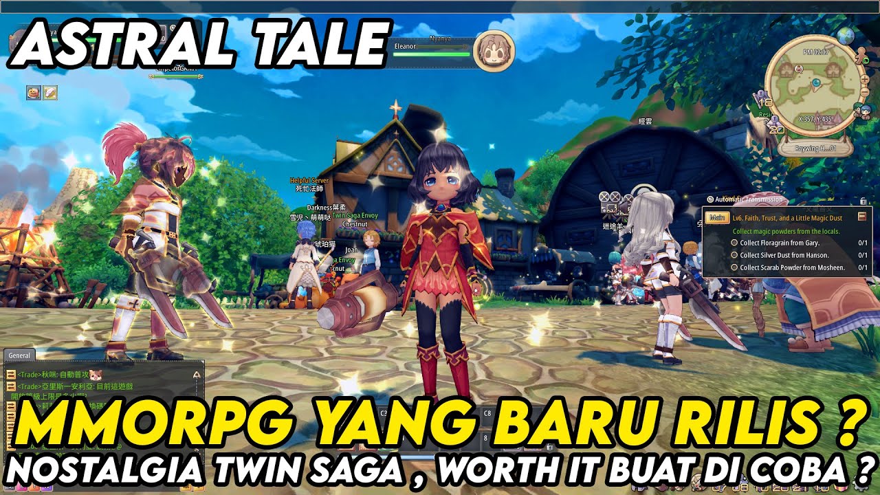 MMORPG BARU RILIS ? NOSTALGIA TWIN SAGA TAPI WORTH IT BUAT DI COBA ...