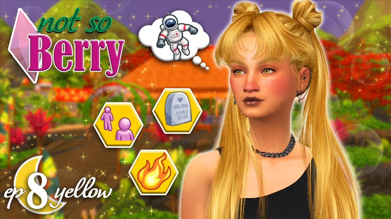 YELLOW #8 🌙 NOT SO BERRY CHALLENGE | The Sims 4 - YouTube
