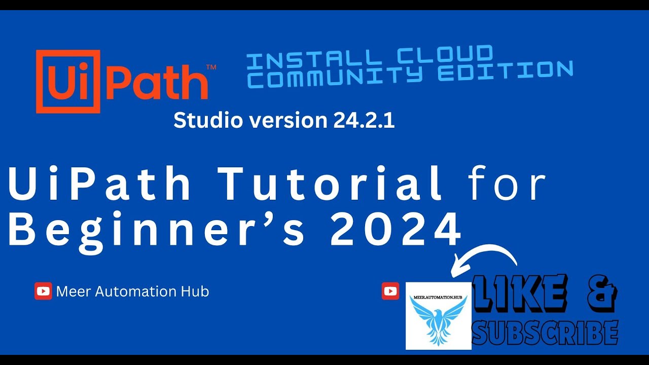 UiPath Tutorial for Beginners 2024 Beginner's Guide to UiPath #rpa # ...
