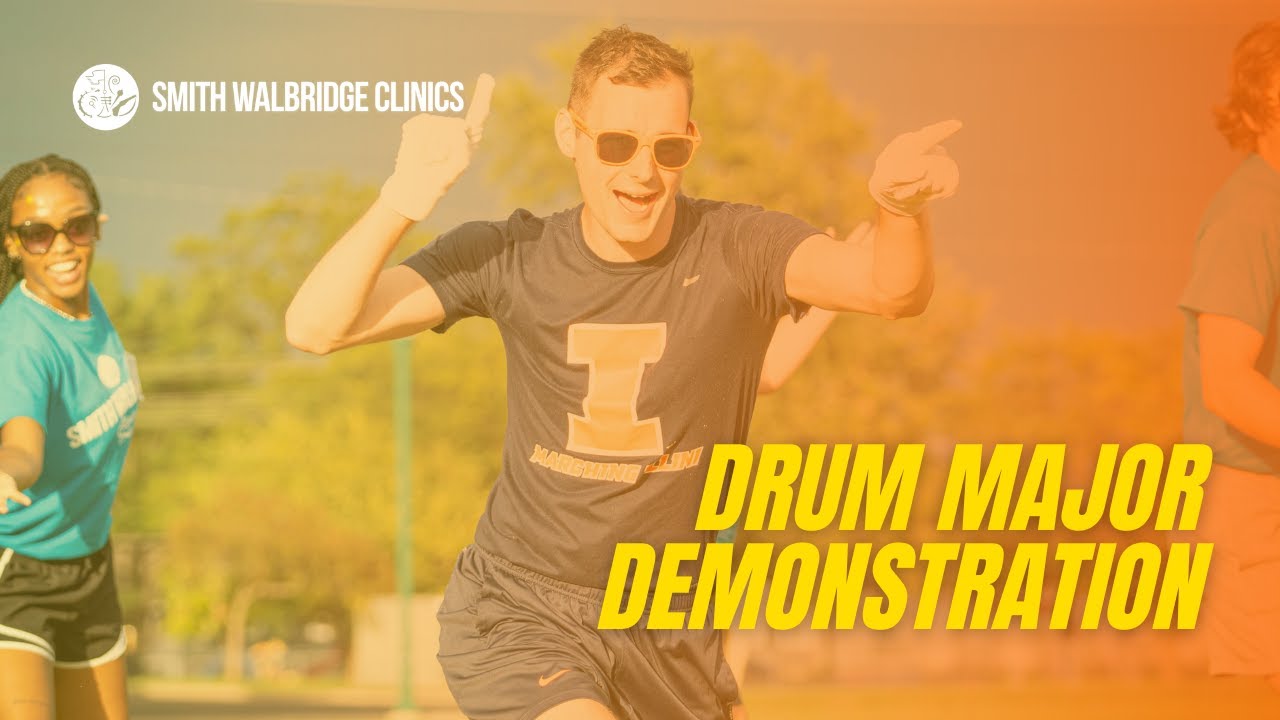Jake Burrows: 2024 Drum Major Staff Demonstration - YouTube