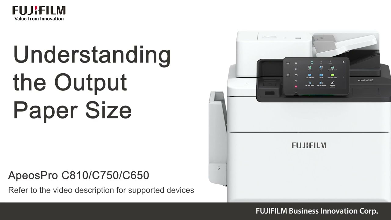 Understanding the Output Paper Size - YouTube