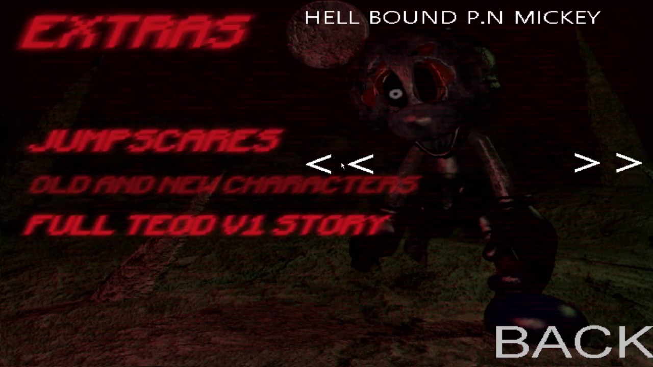 Five Nights at Treasure Island The End Of Disney Extras Menu - YouTube