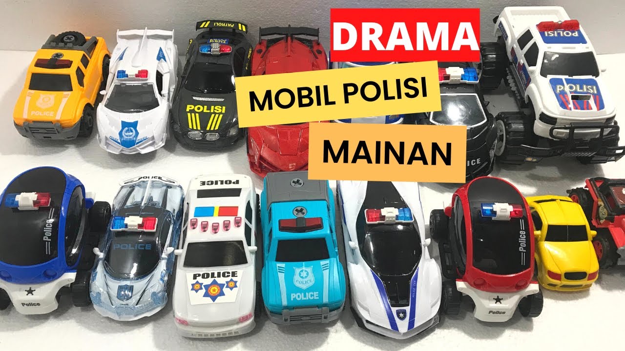 Mobil Mobilan Polisi, Police Car Toys, Ambulance and Police Truck ...