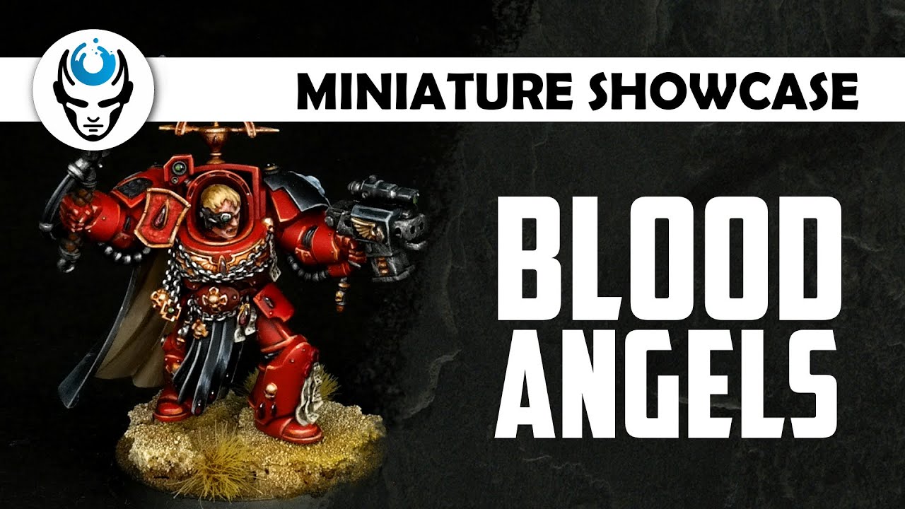 BLOOD ANGELS HUGE ARMY - LVL 4/5 MINIATURE SHOWCASE 4K - YouTube