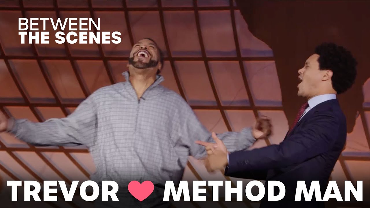 Trevor Shows Love to Method Man - Between The Scenes | The Daily Show ...