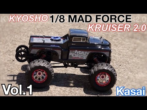 KYOSHO 1/8 MAD FORCE KRUISER 2.0 Powered 4WD MONSTER TRUCK RC CAR Vol.1