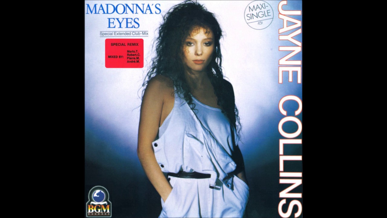 Jayne Collins ‎– Madonna's Eyes (Re-Mix) 1985 - YouTube