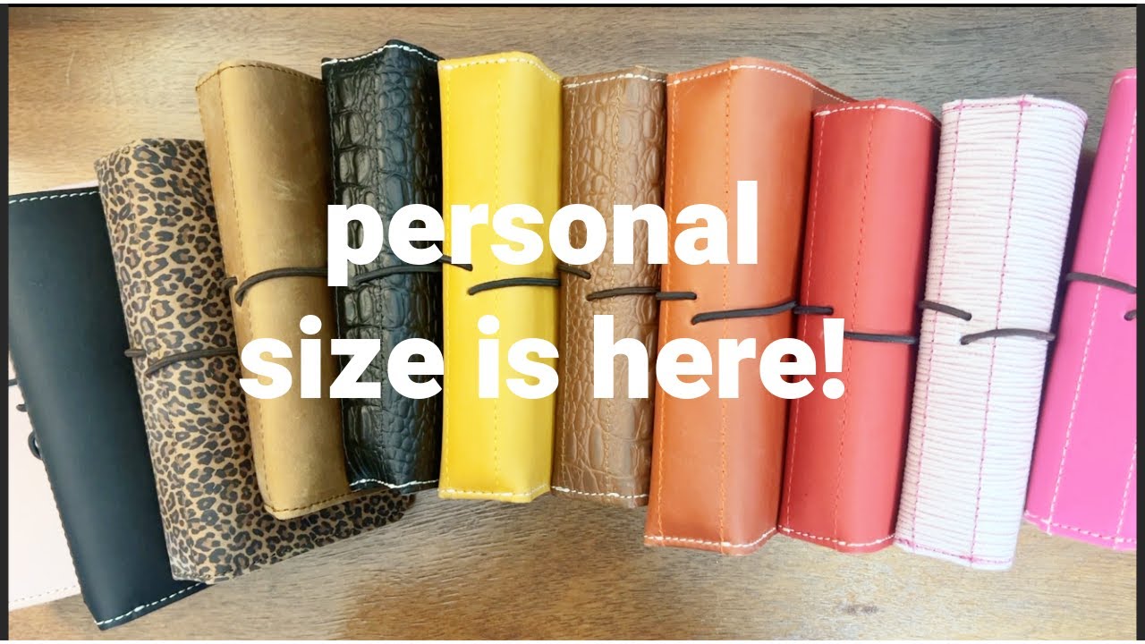 Planner Perfect's Personal Size--Drop!! #leather #planning # ...