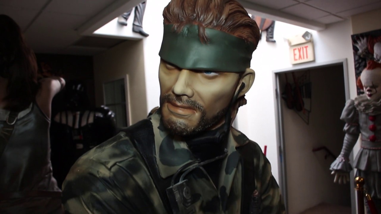 Check out this LIFE SIZE Metal Gear Solid 3 Snake Eater Video Game ...