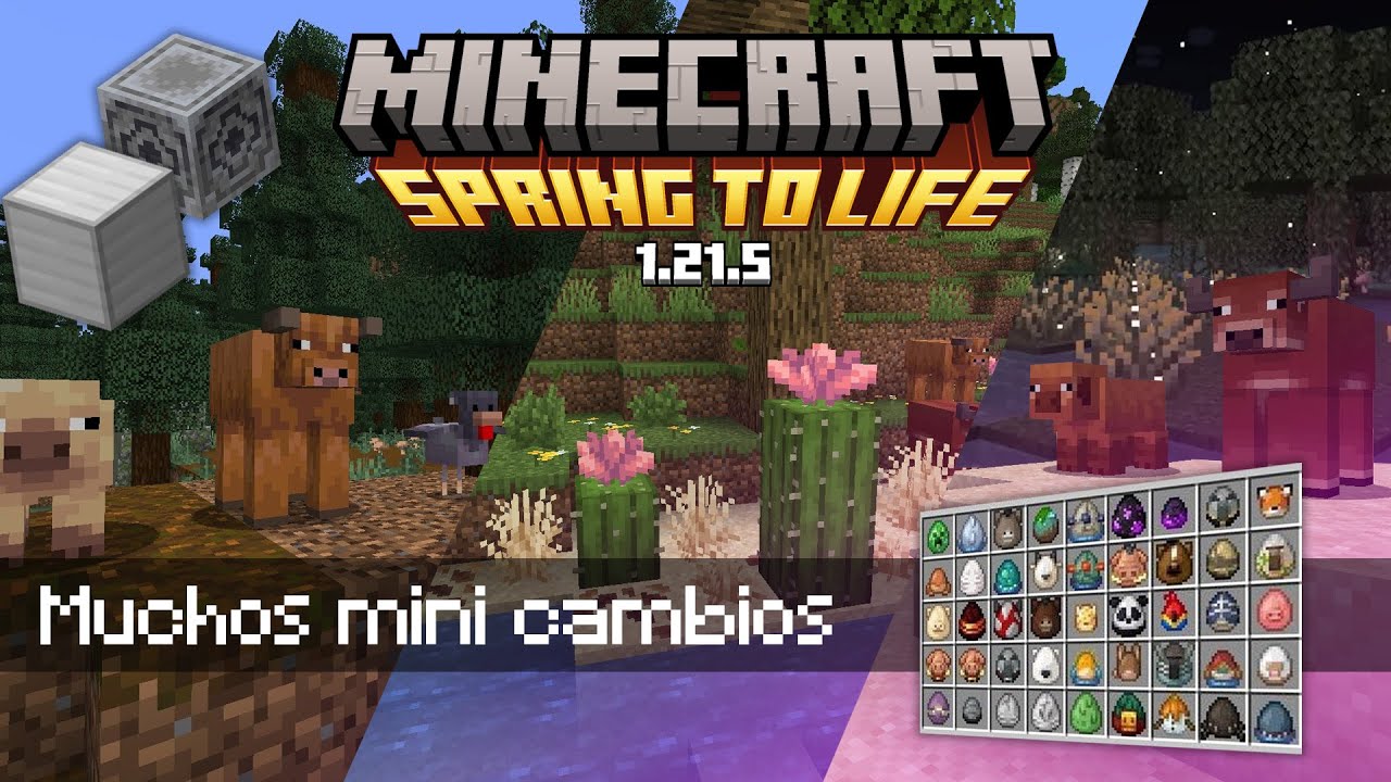 NUEVA ACTUALIZACION 1.21.5 // MINECRAFT REVIEW - YouTube