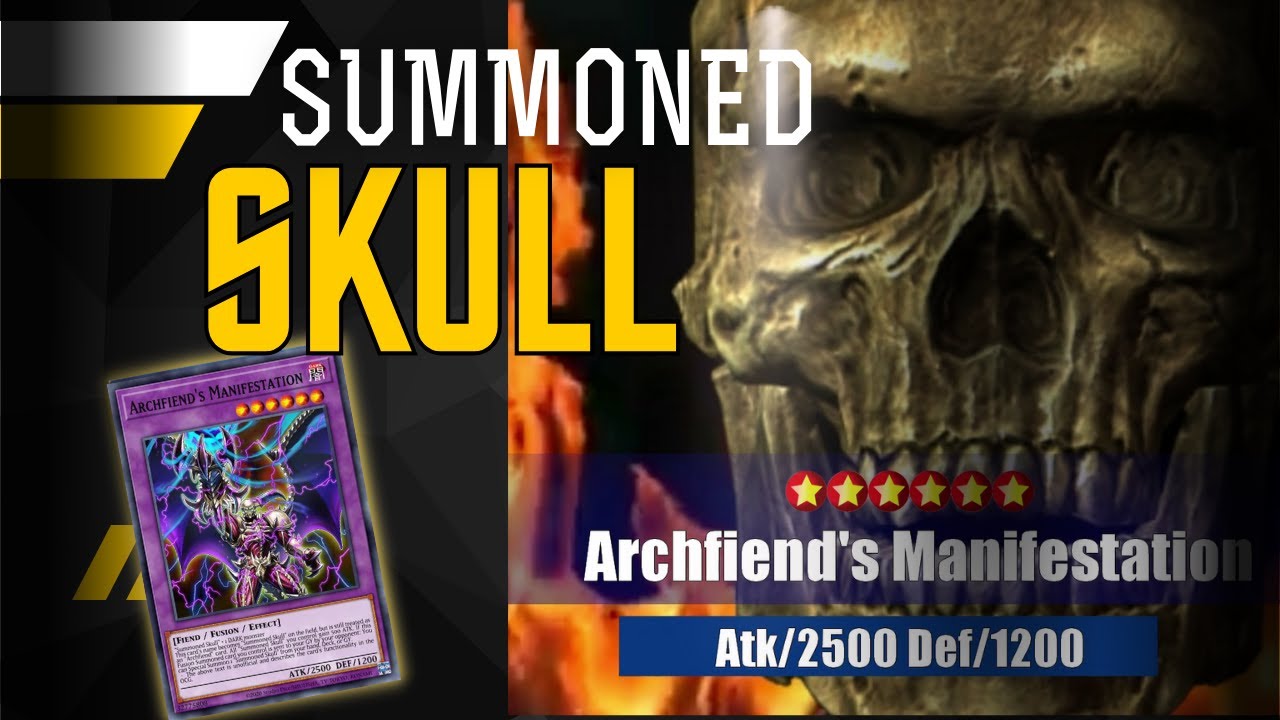 Summoned Skull Fusion Tearlaments - YouTube