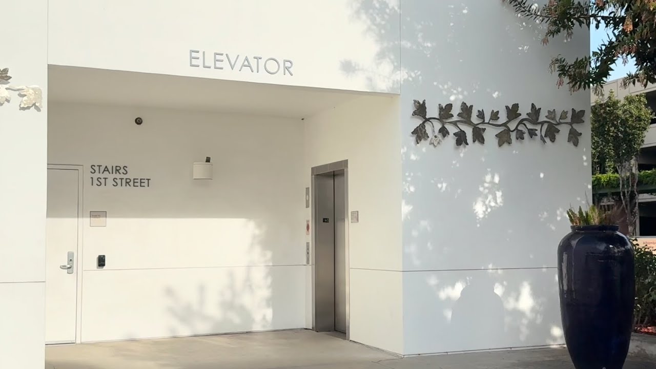 Mitsubishi Elevator Ride | Alhambra Civic Center Public Library, First ...
