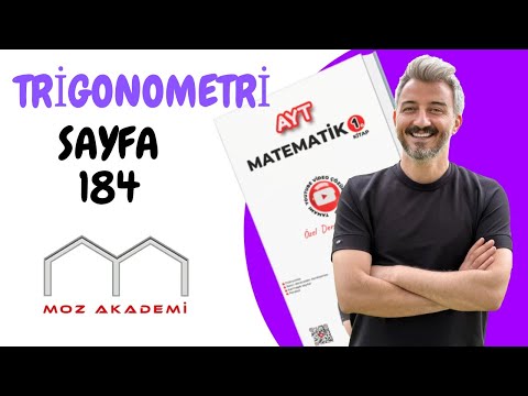 AYT MATEMATİK l 58.Video l Sayfa [184 ] l Trigonometri l  MOZAKADEMİ 2025