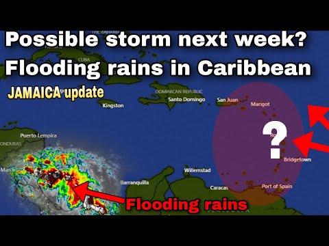 A storm MIGHT develop & affect the Caribbean • Flooding rains in the ...