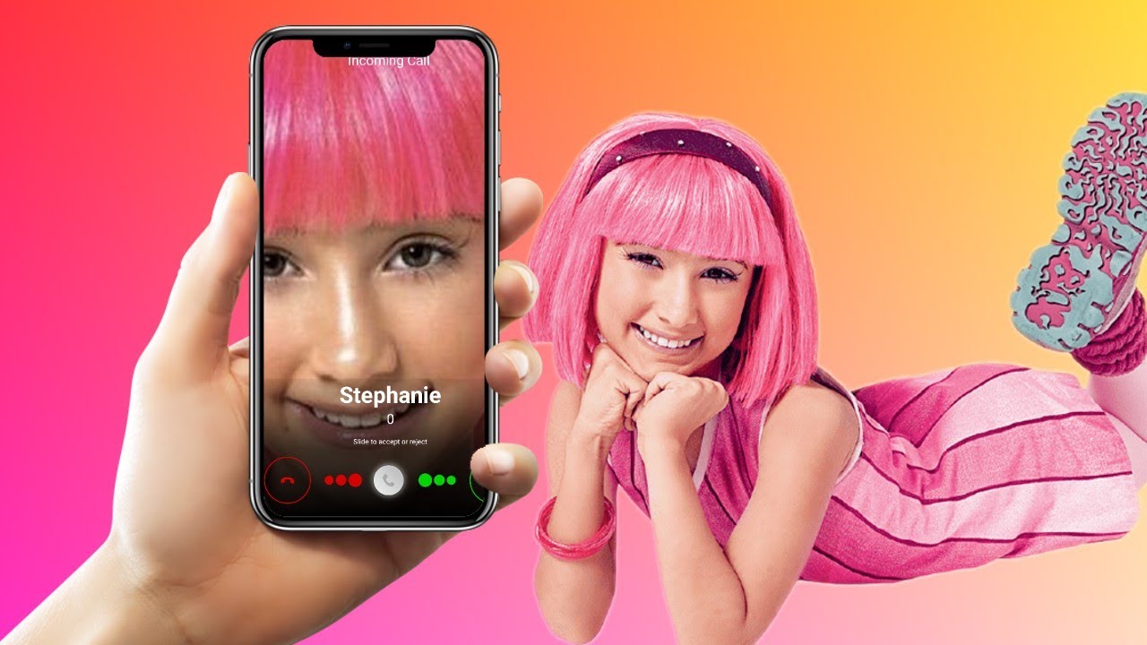 Llamada de Stephanie Lazy Town - YouTube