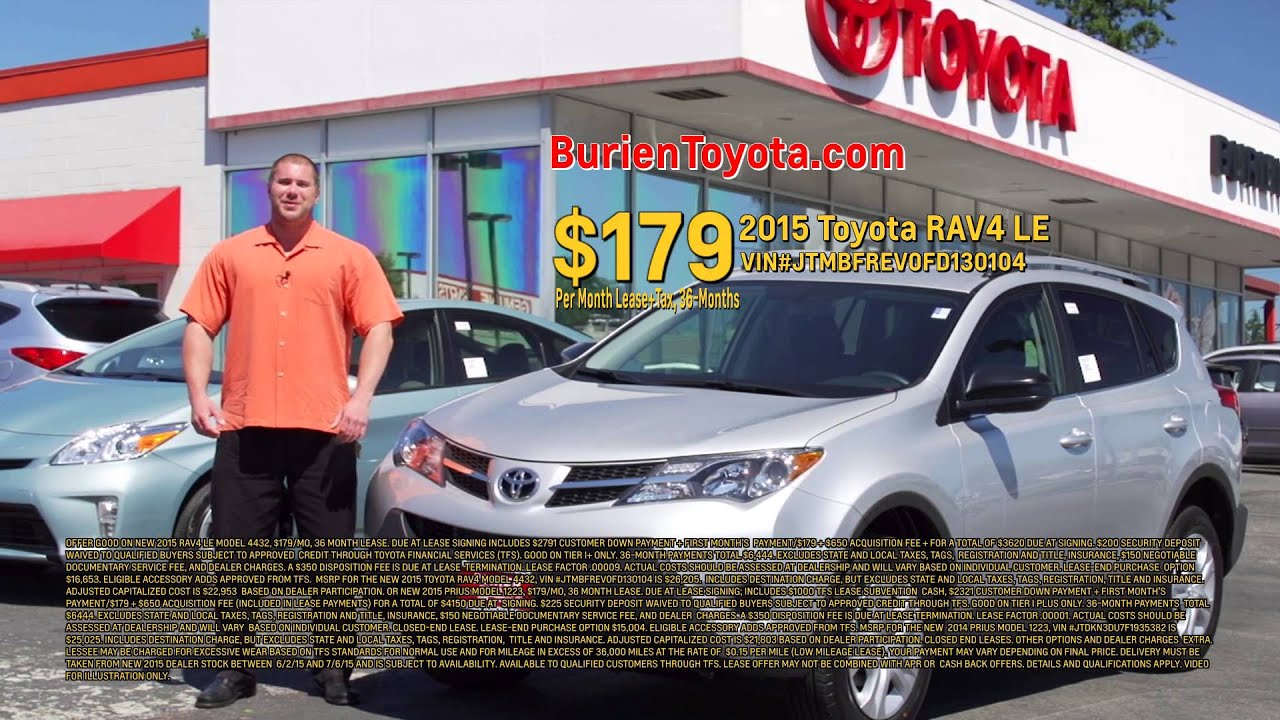 Burien Toyota Hot Deals! - YouTube