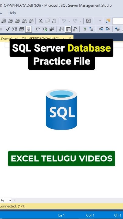 Load AdventureWorks DB into SQL Server in Seconds! 🚀 - YouTube
