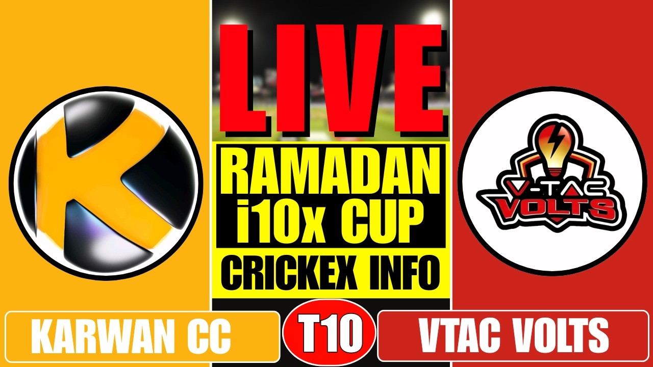 VTAC VOLTS vs KARWAN CC LIVE | VTV vs KCC - CRICKEX INFO - YouTube