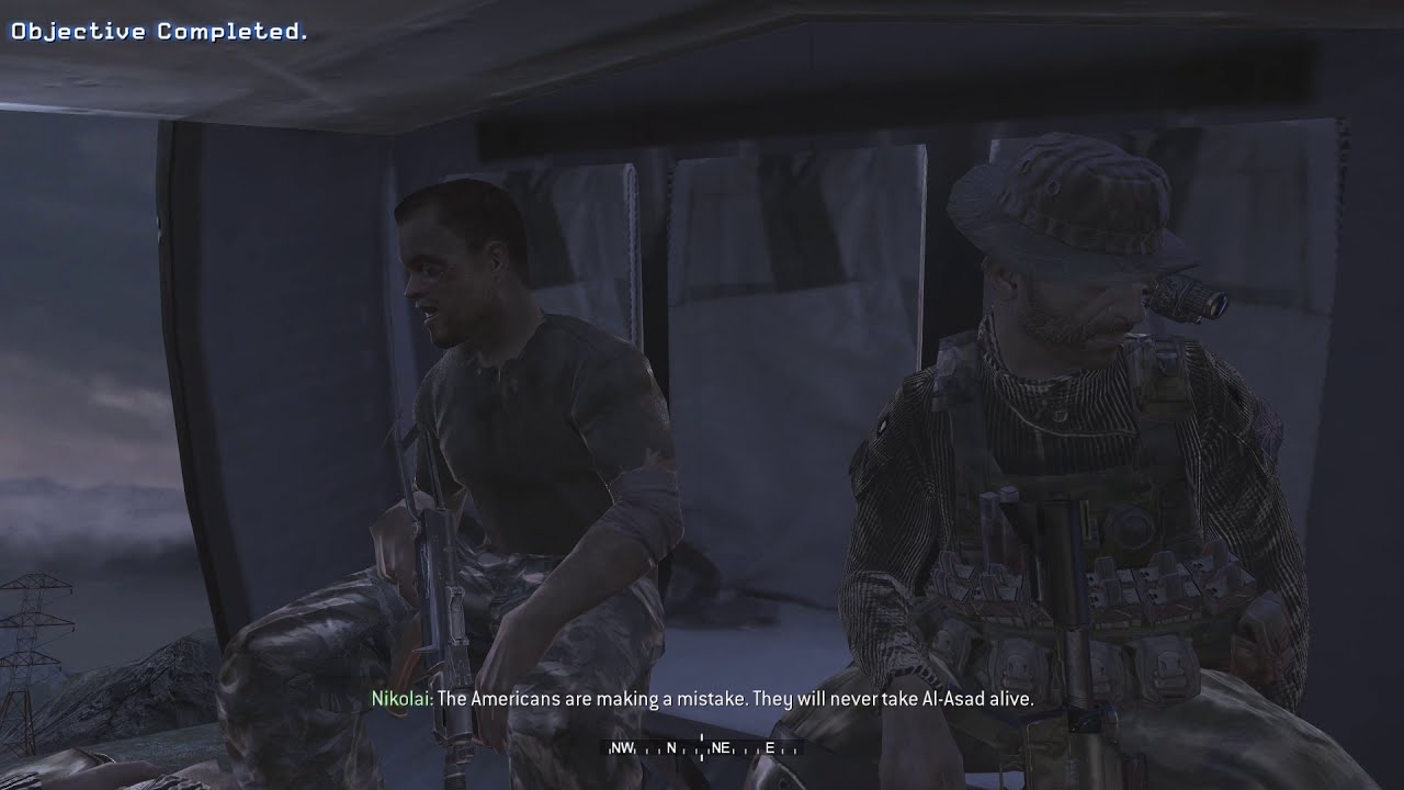 Saving Nikolai 'Blackout' - Call of Duty 4 Modern Warfare - YouTube