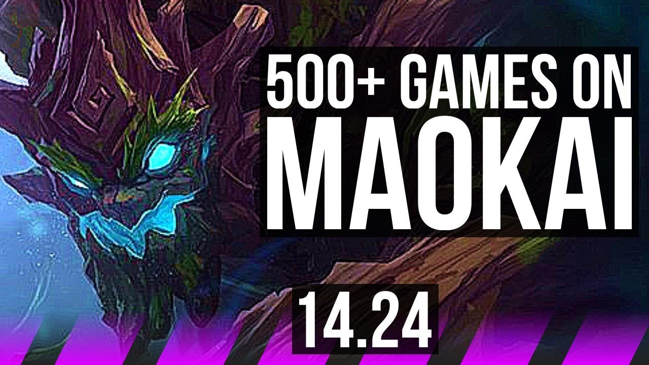 MAOKAI & Varus vs POPPY & Jhin (SUP) | 500+ games | KR Master | 14.24 - YouTube