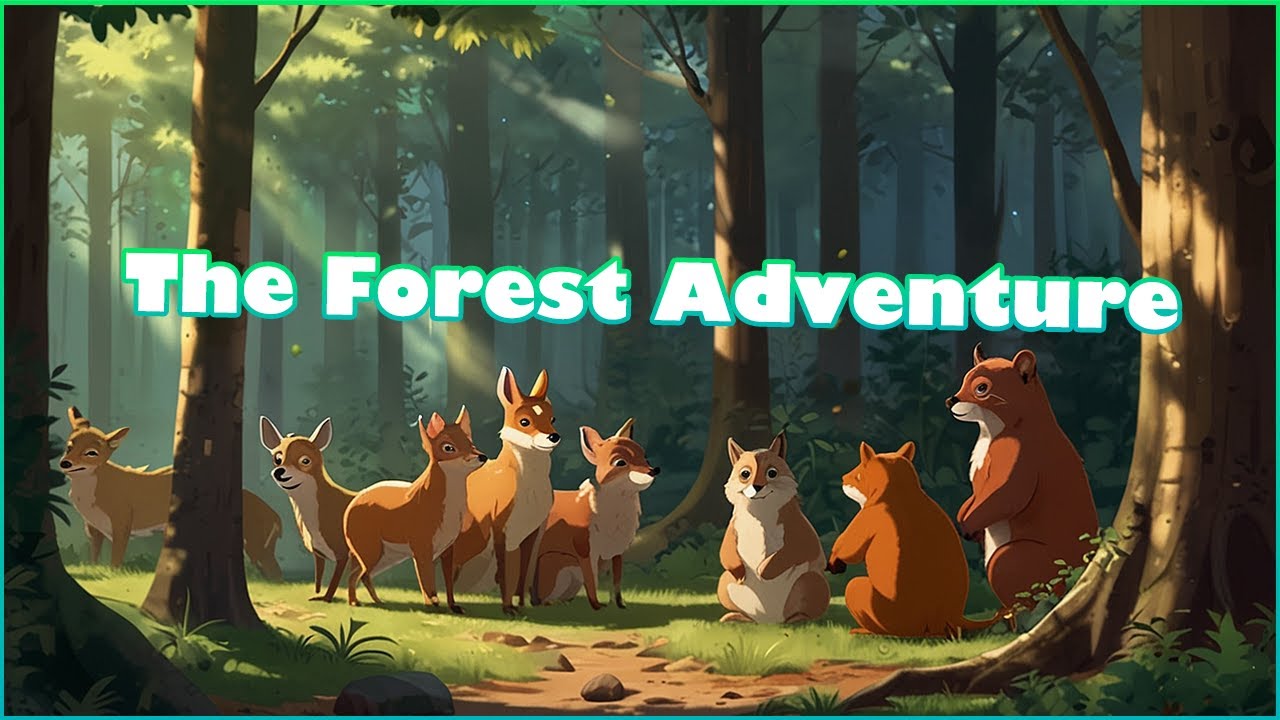 The Forest Adventure | Children's Bedtime Story🌙 - YouTube