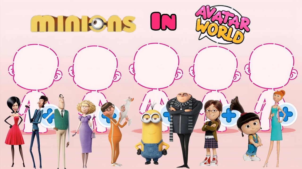 How To Make Minions 👀💛💙 in Avatar World!! #avatarworld #minions #video ...