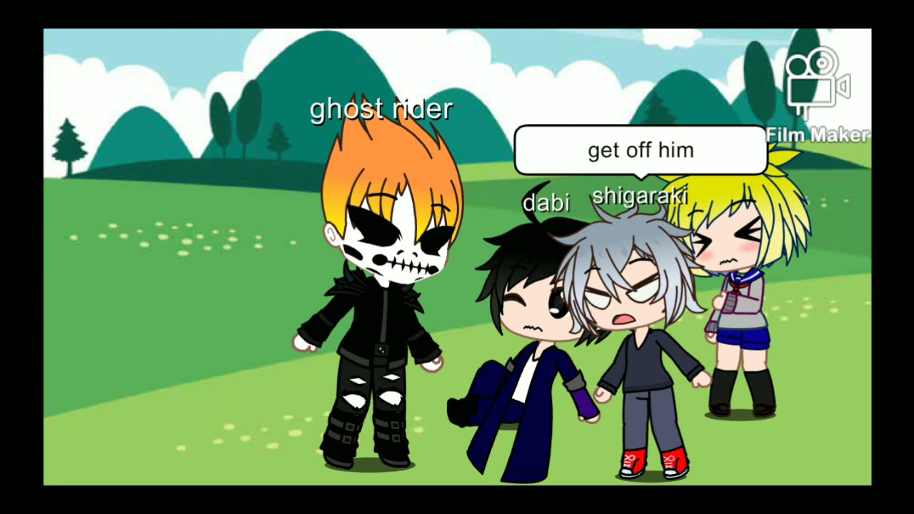 ghost rider meets mha - YouTube