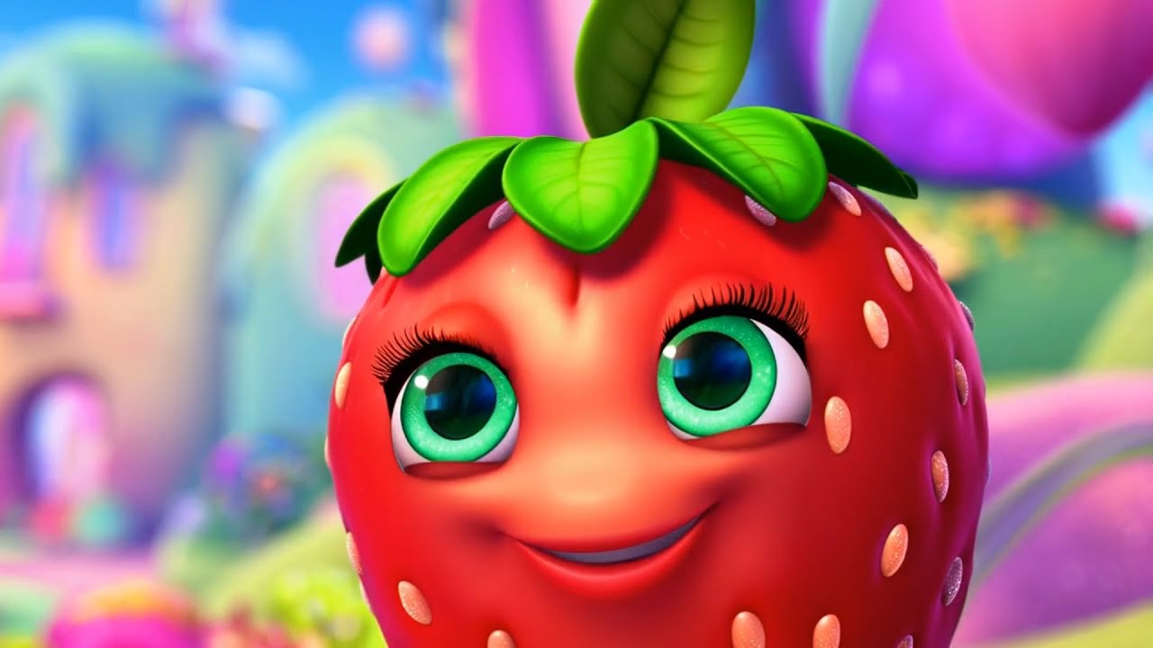 Levende Aardbeien 🍓 Zoet Avontuur in de Tuin 🌱 Vrolijk Liedje over ...