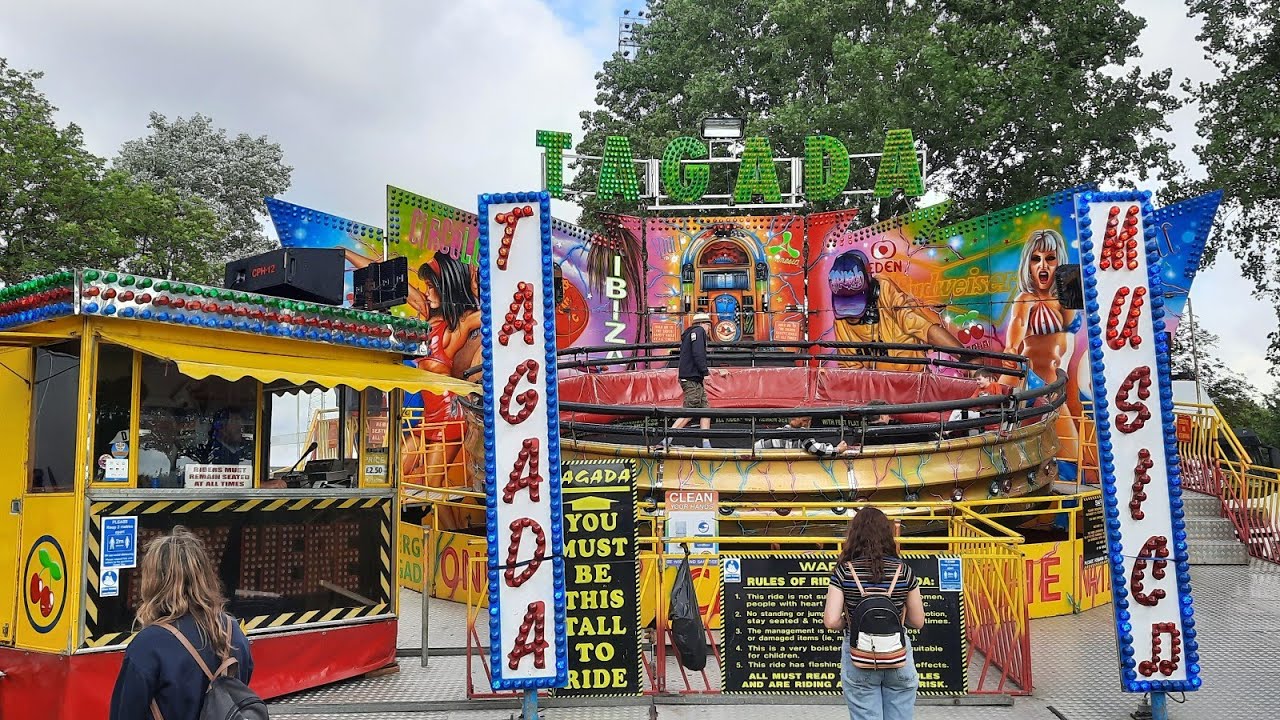 Studt's funfair Swansea 9th of August 2021 - YouTube
