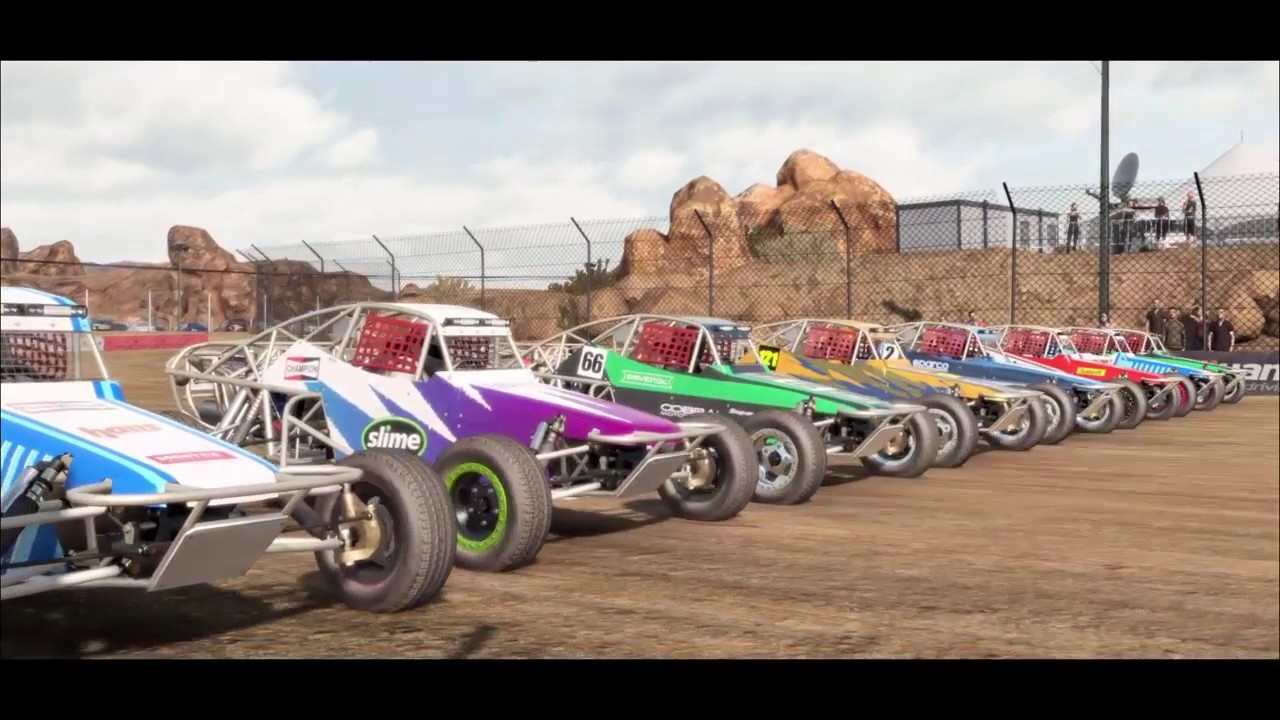 DiRT4 : Land Rush - Buggy (Sim handling) - YouTube