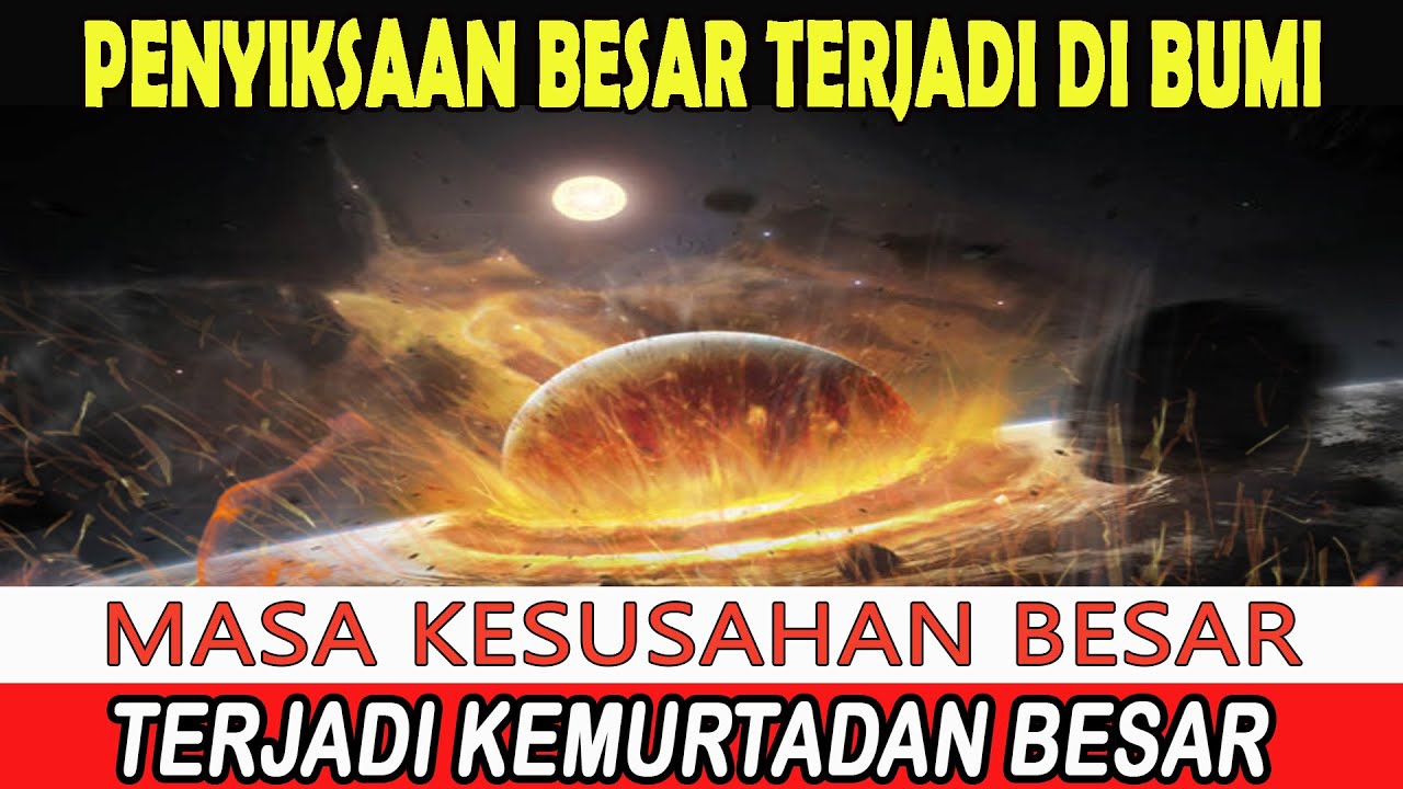 MASA KESUSAHAN BESAR - KEMURTADAN BESAR TERJADI - YouTube