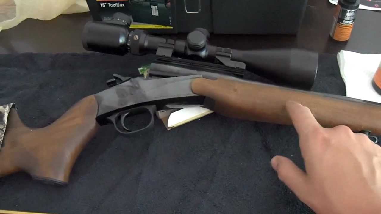Rossi Wizard .243 Winchester Scoped - YouTube