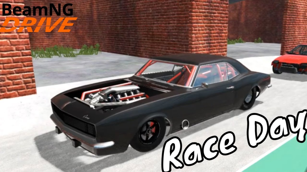 BeamNG Drive RP#24 - Taking My Twin Turbo Drag Car To A Race Track ...