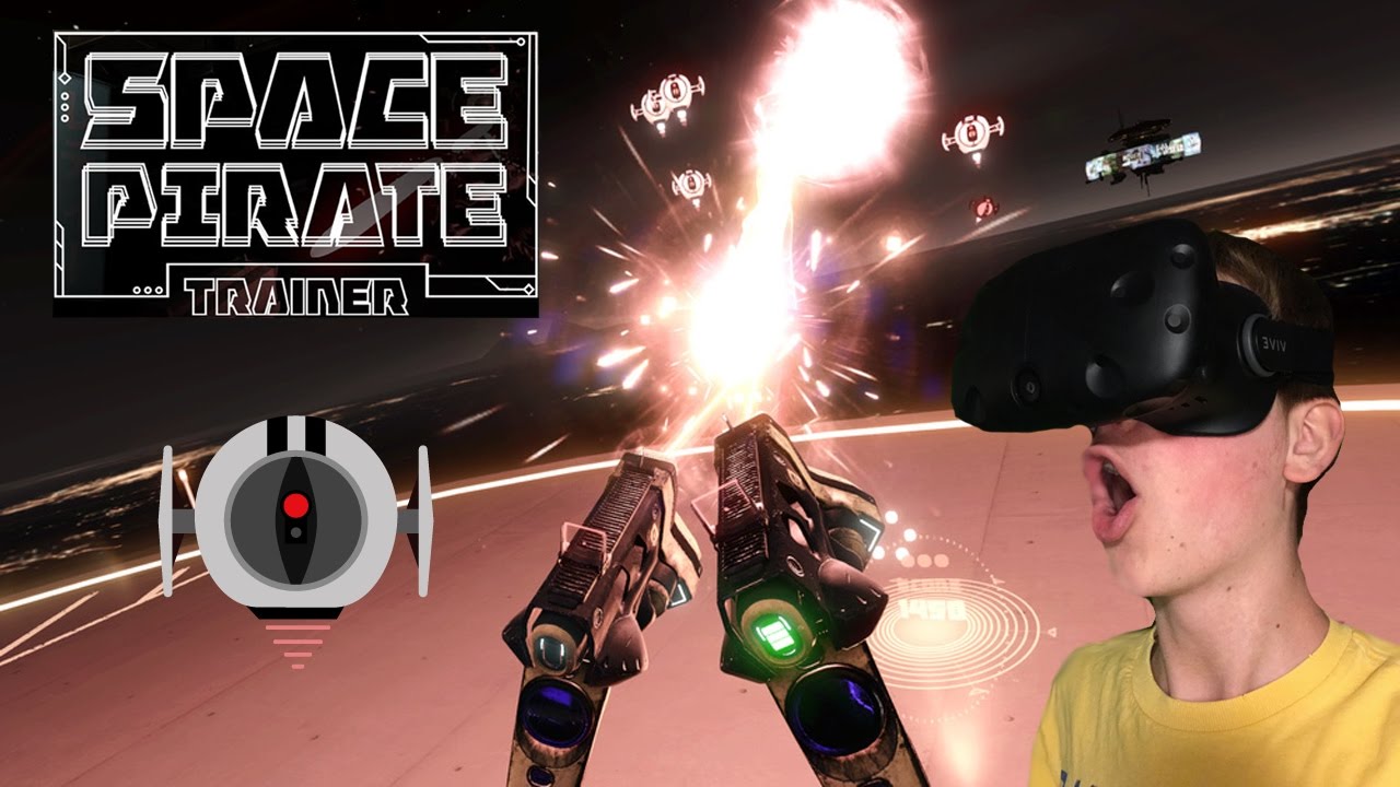 VR IS HERE | Space Pirate Trainer [HTC Vive Virtual Reality] - YouTube