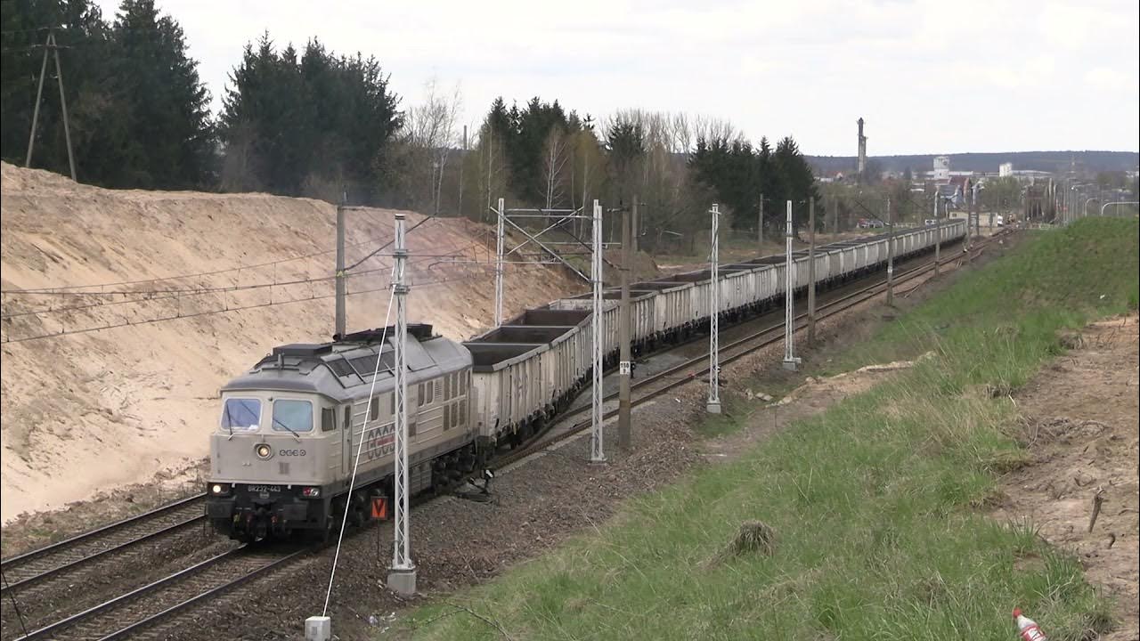 Niepohamowany świst + zmiana toru | BR232-443 Ecco Rail - YouTube