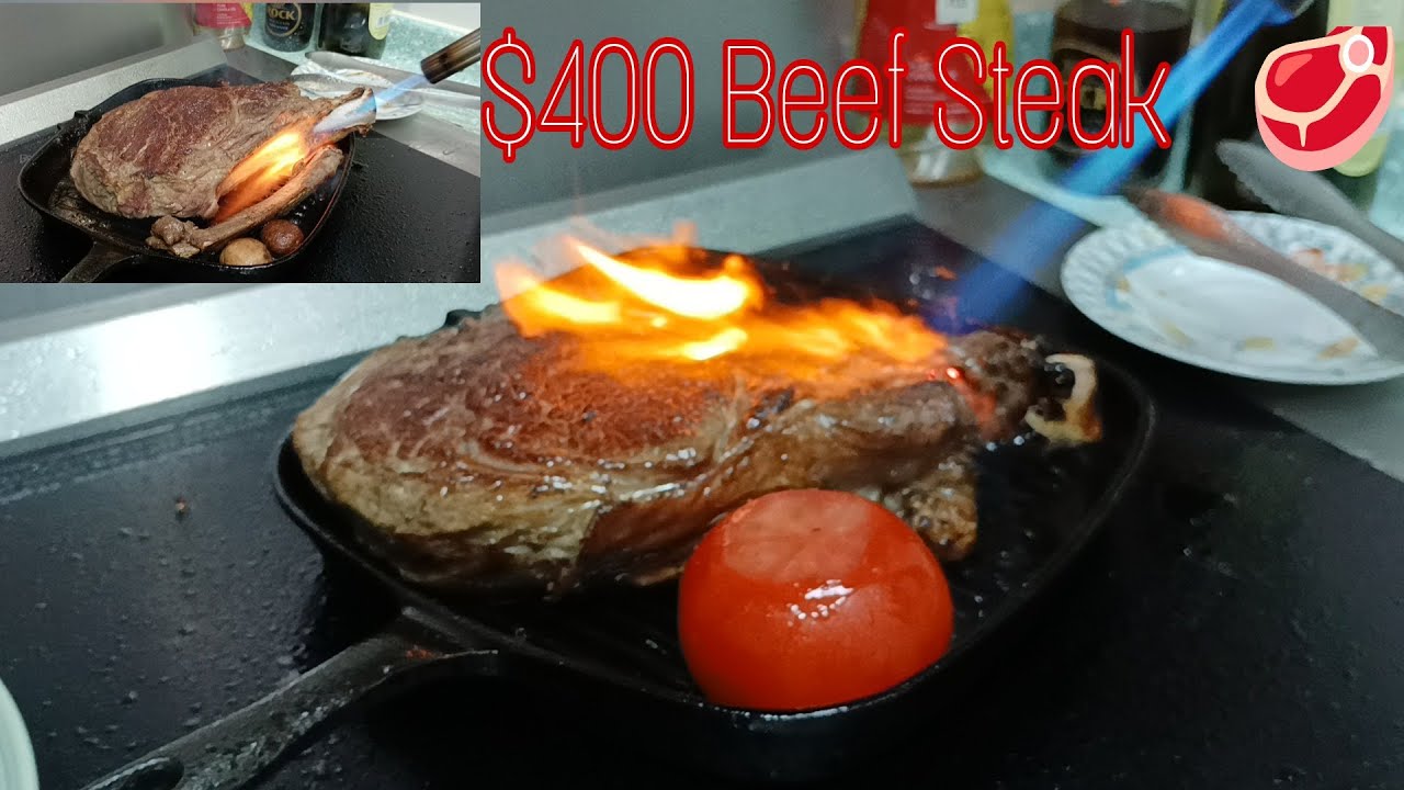 Let's Cooked a $400 Beef Steak 🥩😋 - YouTube